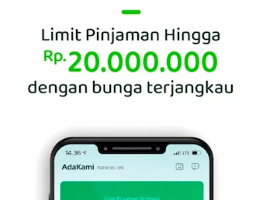 Cara Pinjam Lagi dan Naik Limit Awal AdaKami (2024)